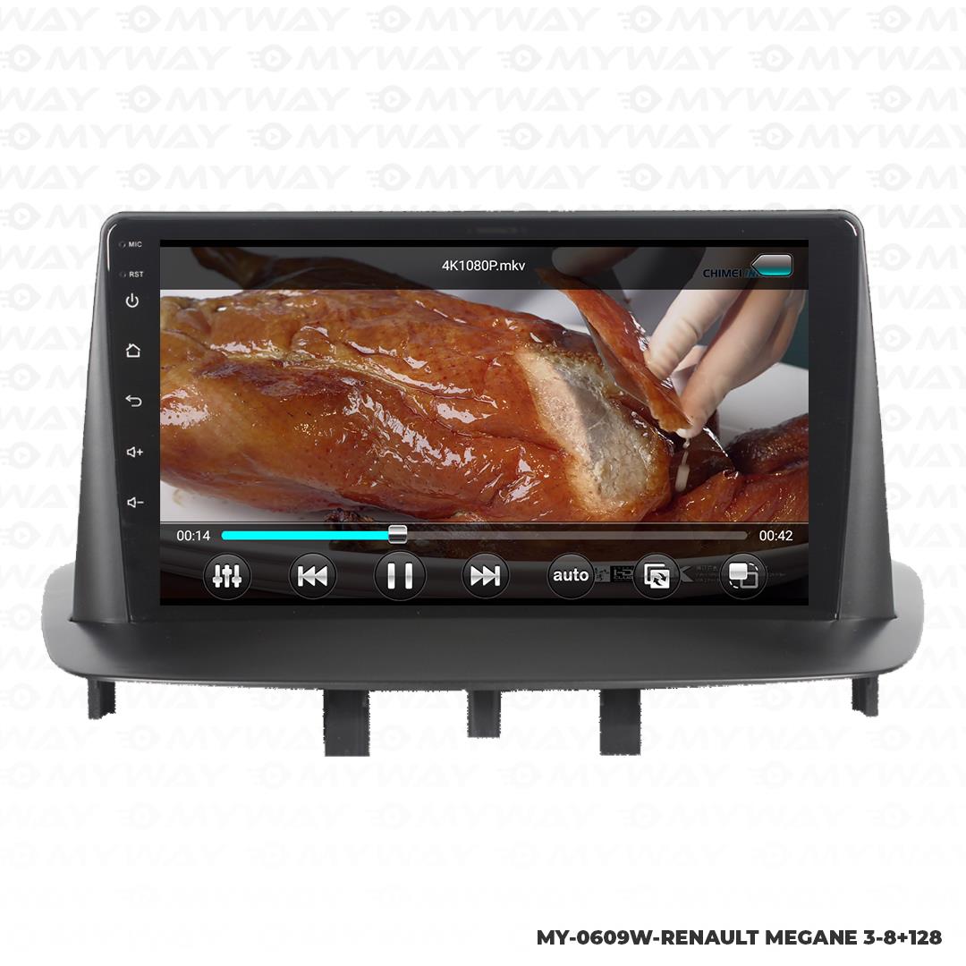 RENAULT MEGANE 3 ANDROİD 12 MULTİMEDYA CARPLAY 4GB RAM+64GB HDD ...