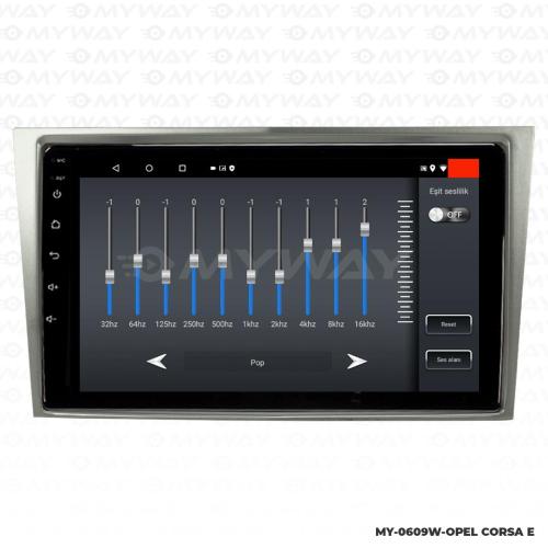 OPEL CORSA E ANDROİD 12 MULTİMEDYA CARPLAY 4GB RAM+64GB HDD NAVİGASYON ...